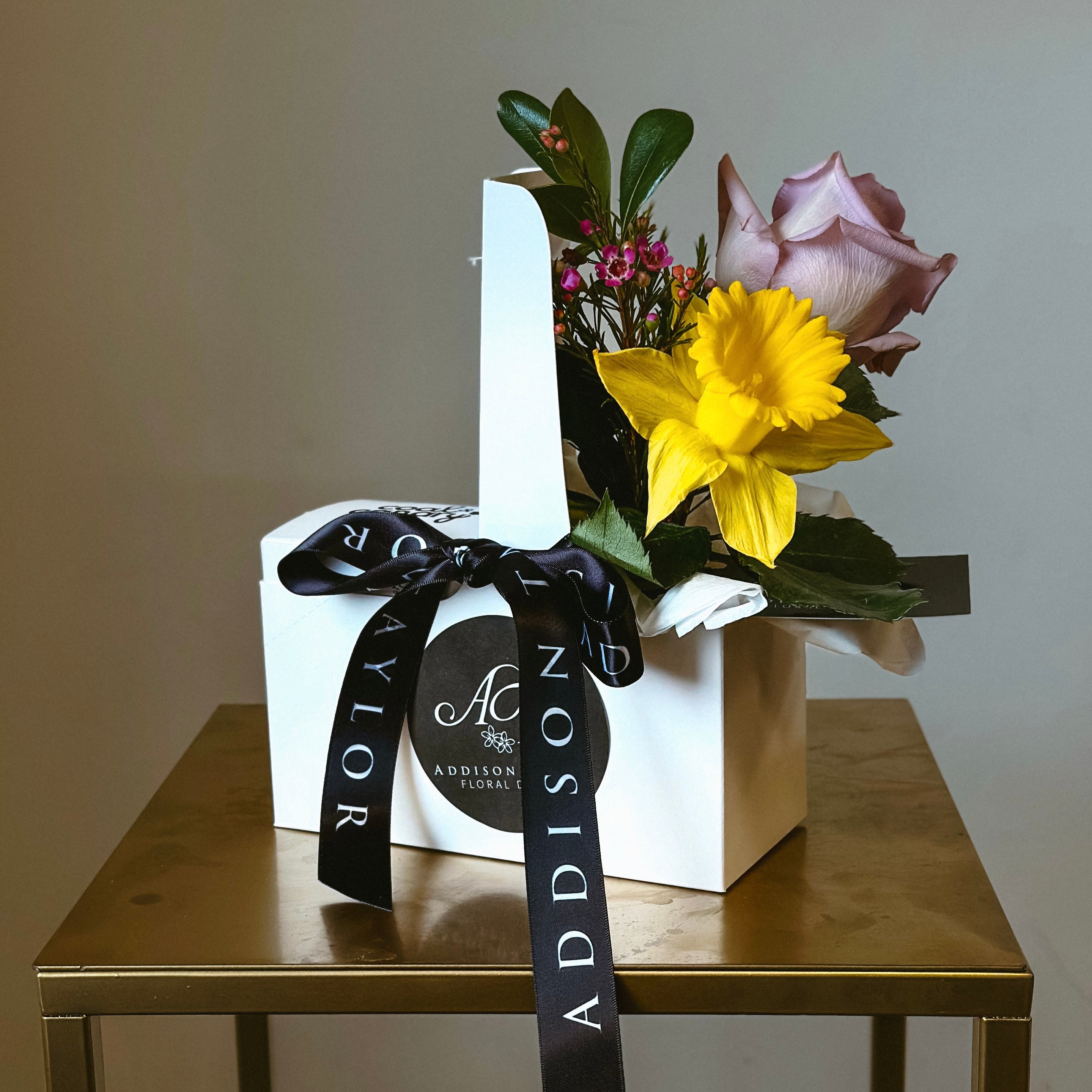 White Caddy Box – Addison Taylor x Coal & Canary